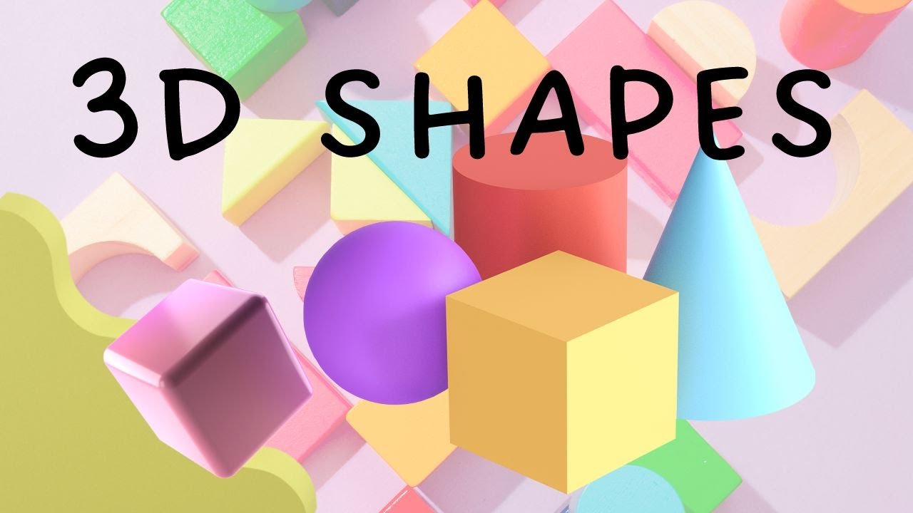 Shapes for kids | Basic shapes | 3D Shapes | Different shapes | Shapes | geometric shapes | # ...