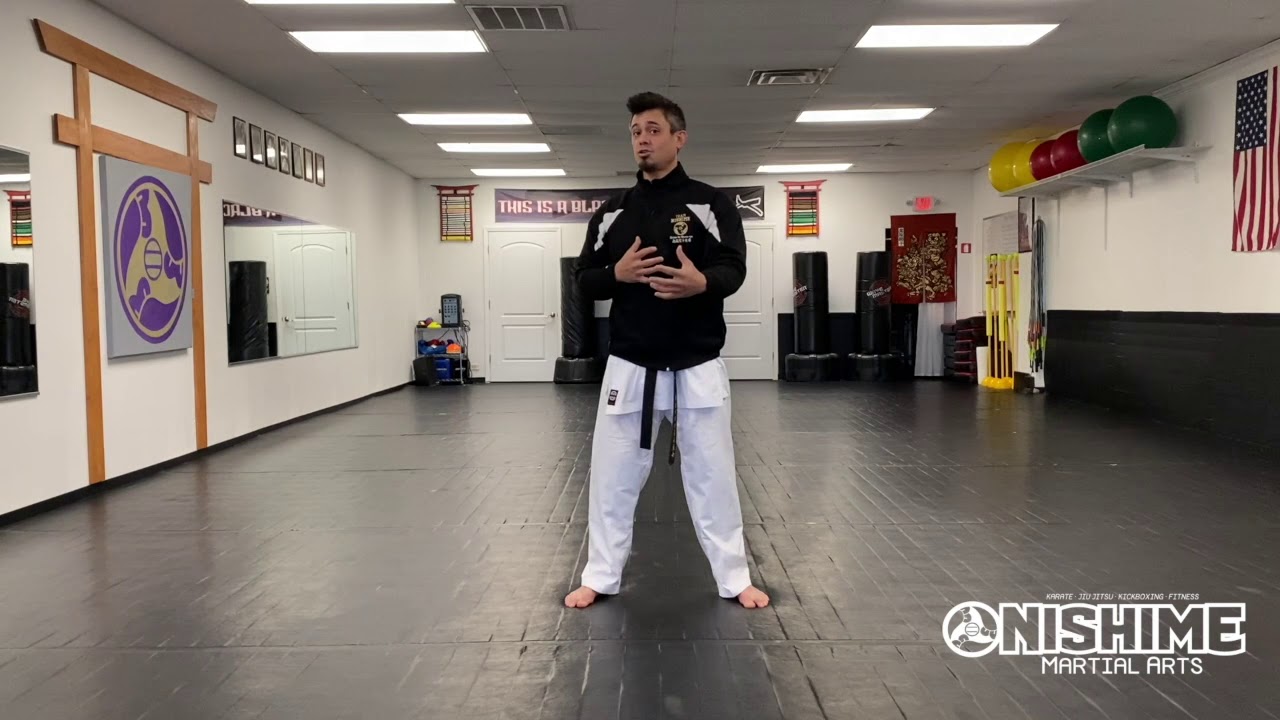 Karate basics: Proper breathing and tension - YouTube