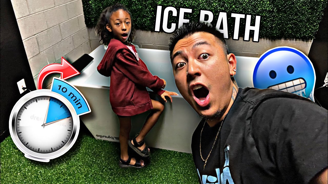 WE DID A COLD PLUNGE ! 🥶 (FEAT. EMMALI WAY) - YouTube