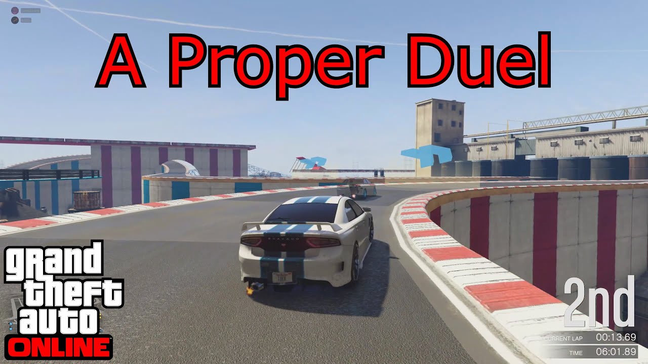A Proper Duel - GTA 5 Stunt Races - YouTube