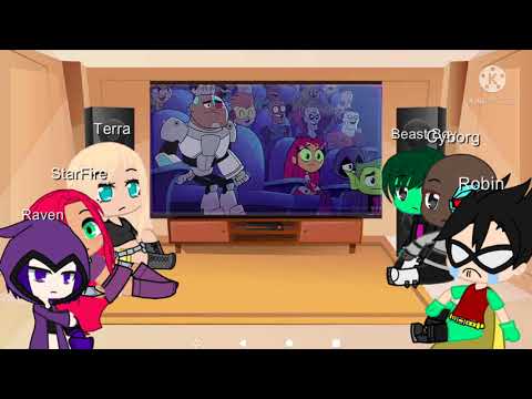 Teen Titans react to their sad moments - YouTube