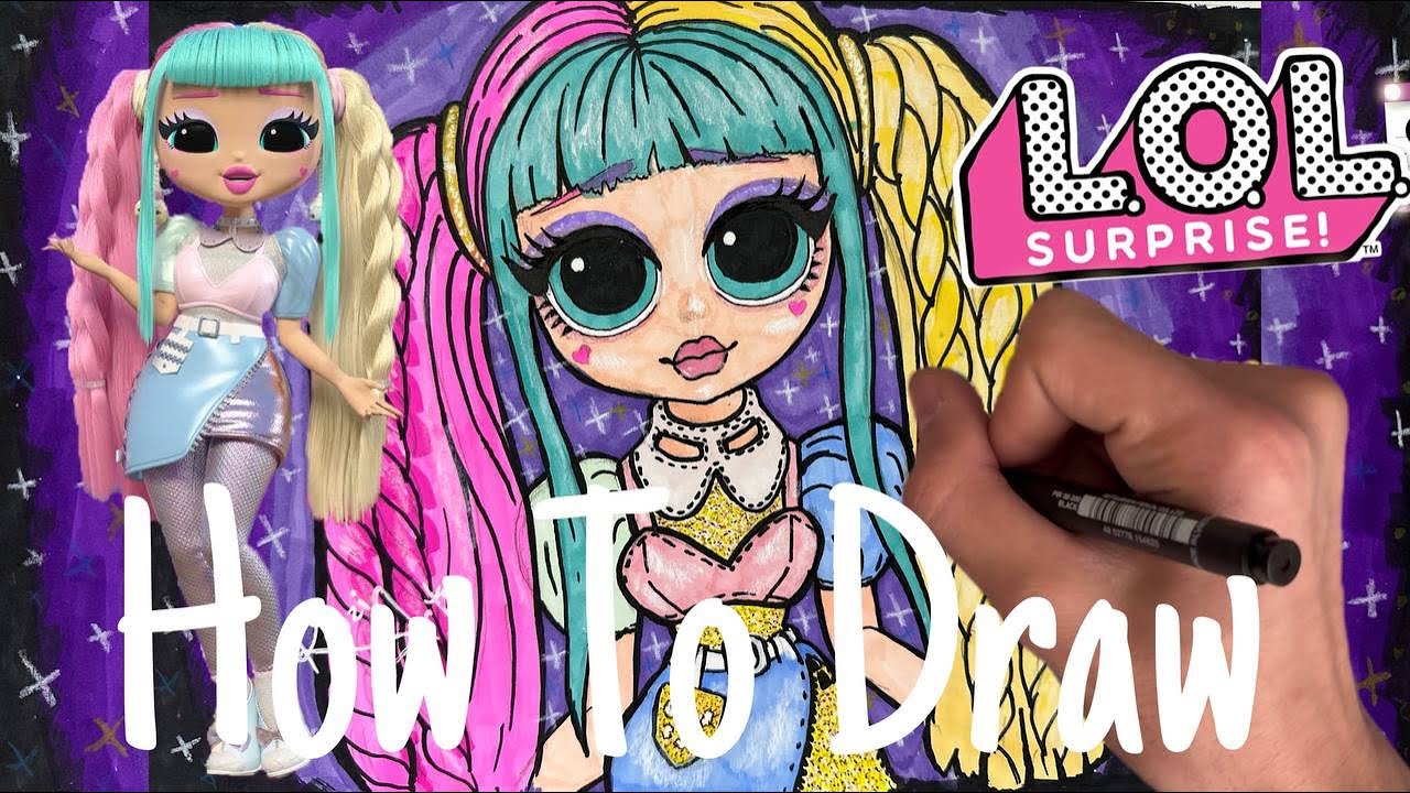 L.O.L. SURPRISE CANDYLICIOUS | HOW TO DRAW CANDYLICIOUS BY ROOZIARTS ...
