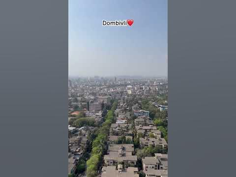 Dombivli View From 29th floor😍 #dombivli #dombivalikar #trending #shorts #shortsvideo # ...