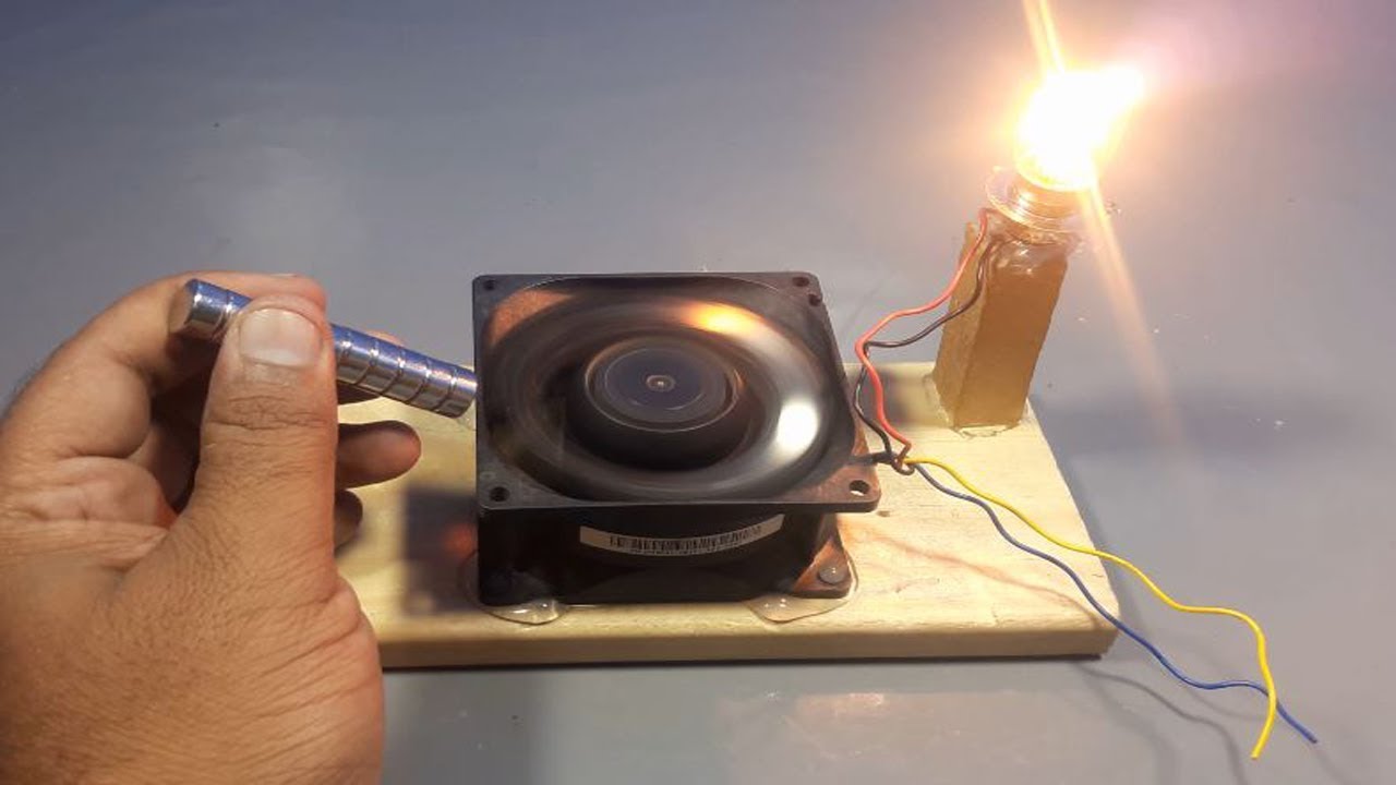 how to make free energy light at home | science exhibition projects ...