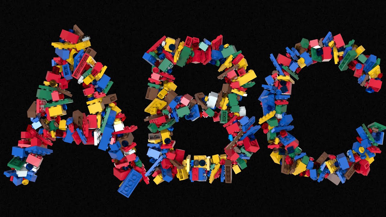 Learn ABC's with 3D Colorful Candy Blocks - ABC Song for Children - YouTube