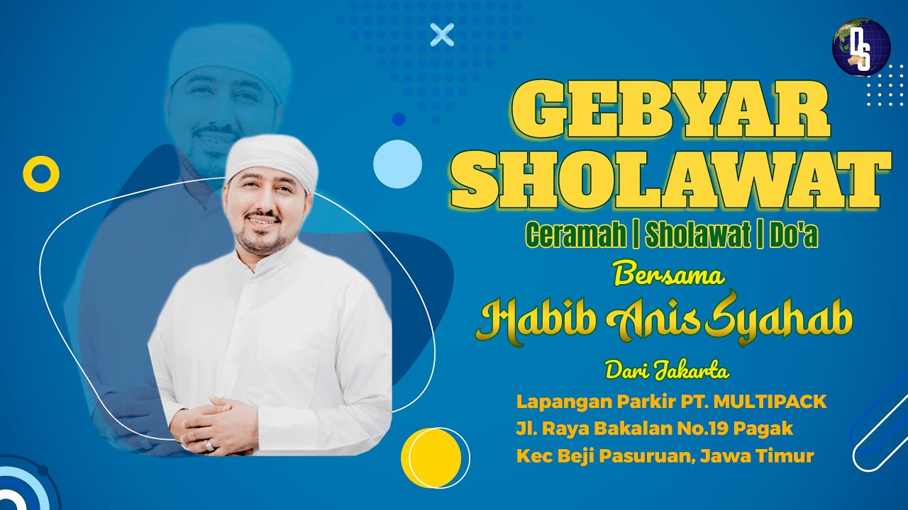 Full Qosidah - Pagak Bersholawat Bersama Habib Anis Syahab dari Jakarta ...