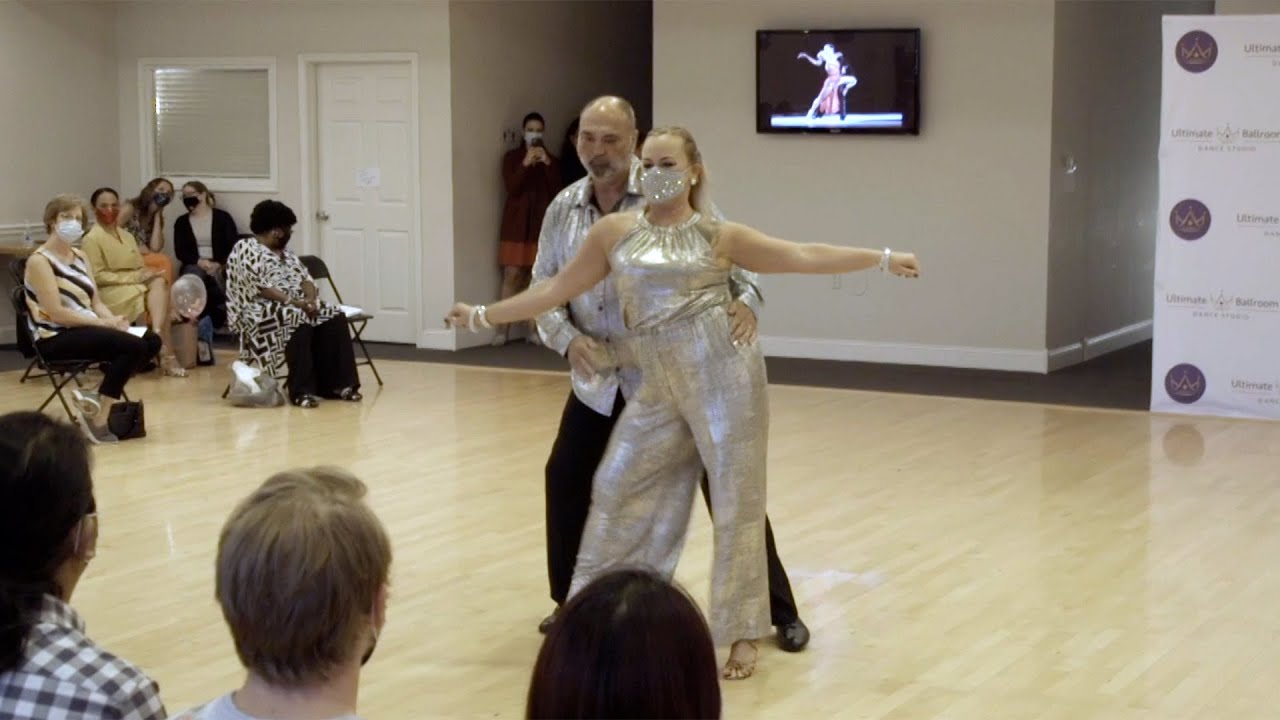 Cha Cha Show Dance at Ultimate Ballroom Dance Studio - YouTube