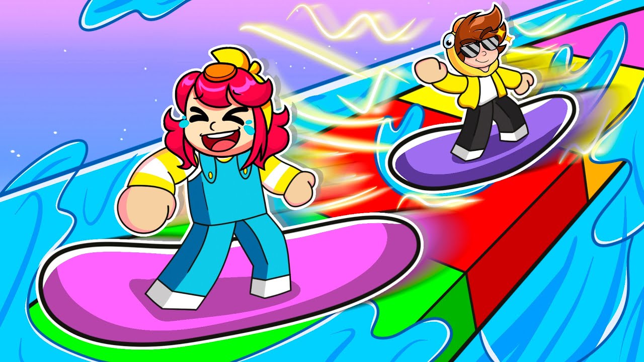 Obby Pero CARRERA de SURF 🏄🏻‍♀️ en ROBLOX 🤣 - YouTube