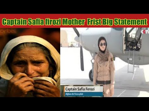 Captain Sofia firozi Mother Frist big Statement || safia firozi News ...