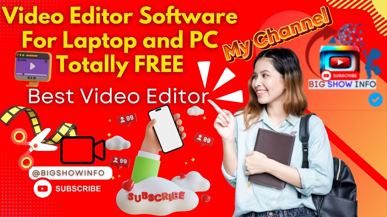 Best Video Editor Software For Laptop and PC totally FREE | The most ...