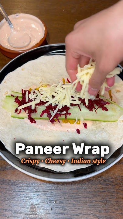 Who knew paneer wraps could be this tasty ? Watch till the end, you’ll want this for dinner ...