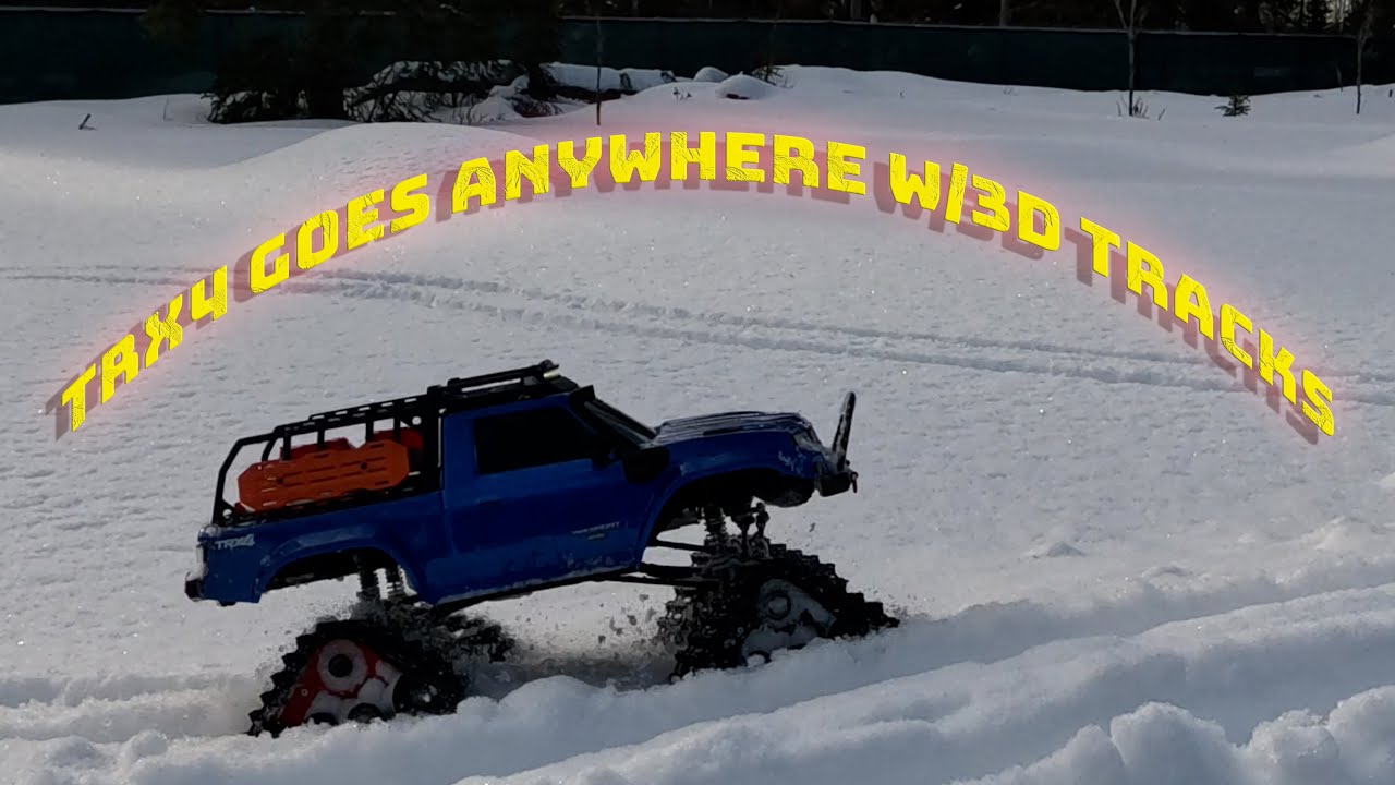 #565 TRX4 goes anywhere w/3D Tracks - YouTube