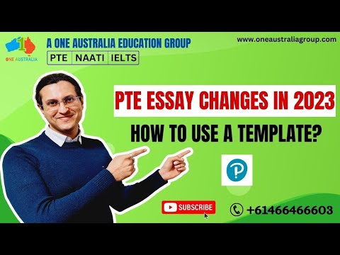 PTE Essay Writing MAJOR CHANGES in 2023 | PTE Writing Essay Template ...