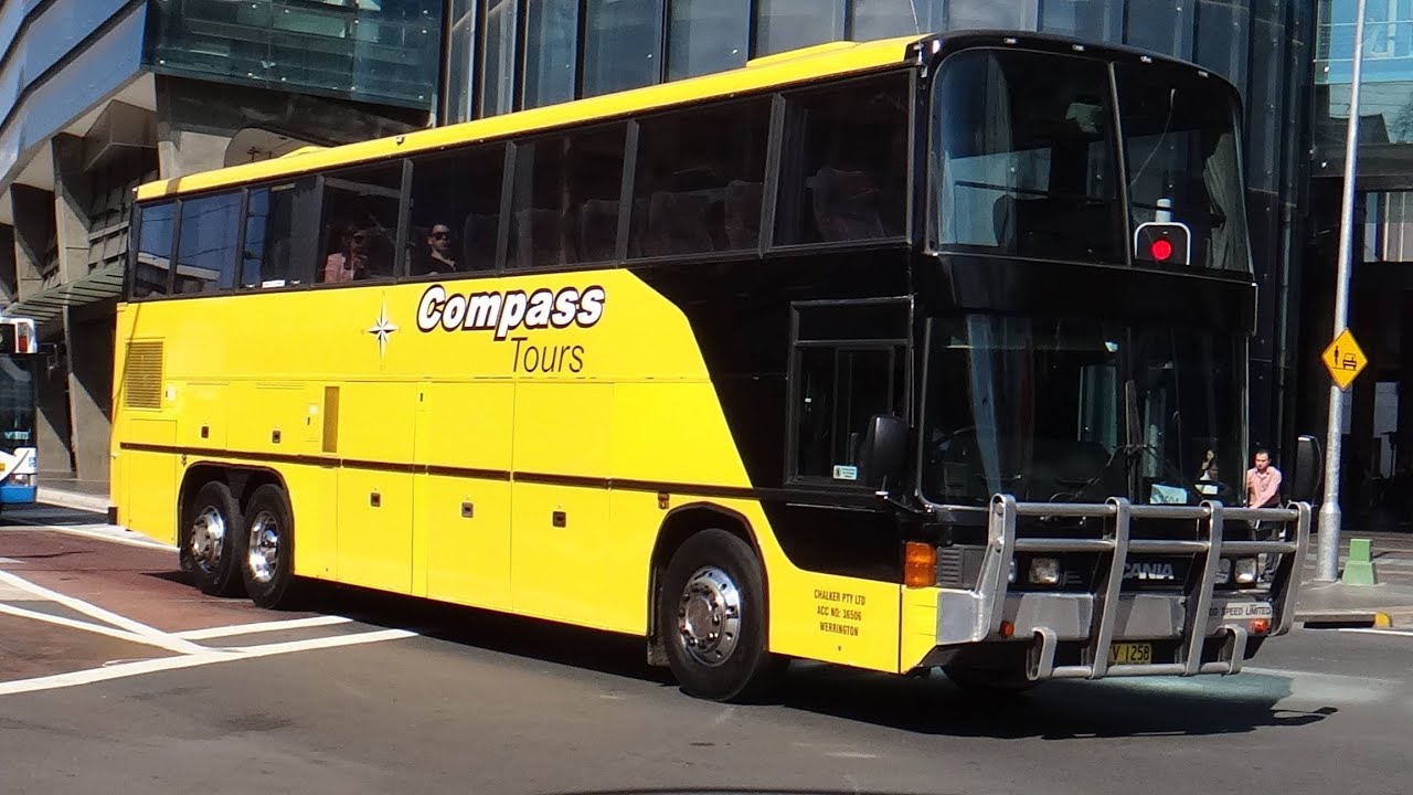 Compass Tours TV 1258 - Scania K113TR (Manual/PMCSA Apollo) - YouTube