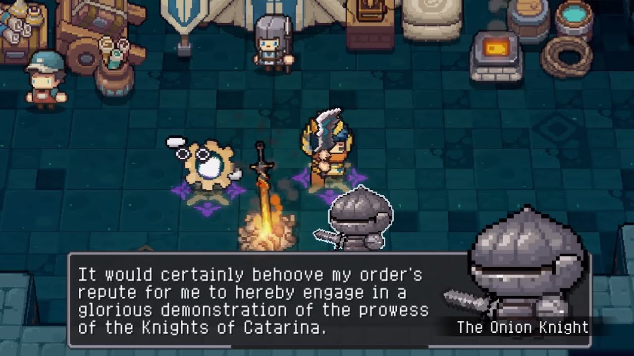 Onion Knight From Dark Souls in Soul Knight Prequel?? - YouTube
