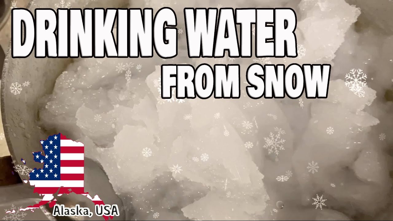DRINKING WATER FROM SNOW|Leslie Digital Spot - YouTube