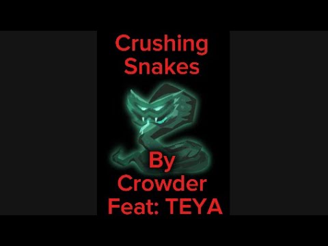 Crushing Snakes by Crowder (Feat: TEYA, Lyric video) - YouTube