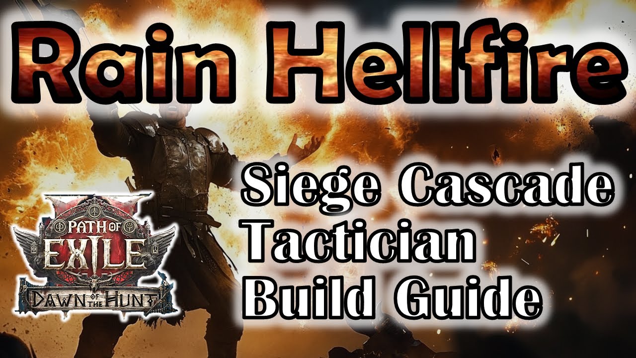 Siege Cascade Tactician Build Guide: Shard Scavenger Auto-Fire - YouTube