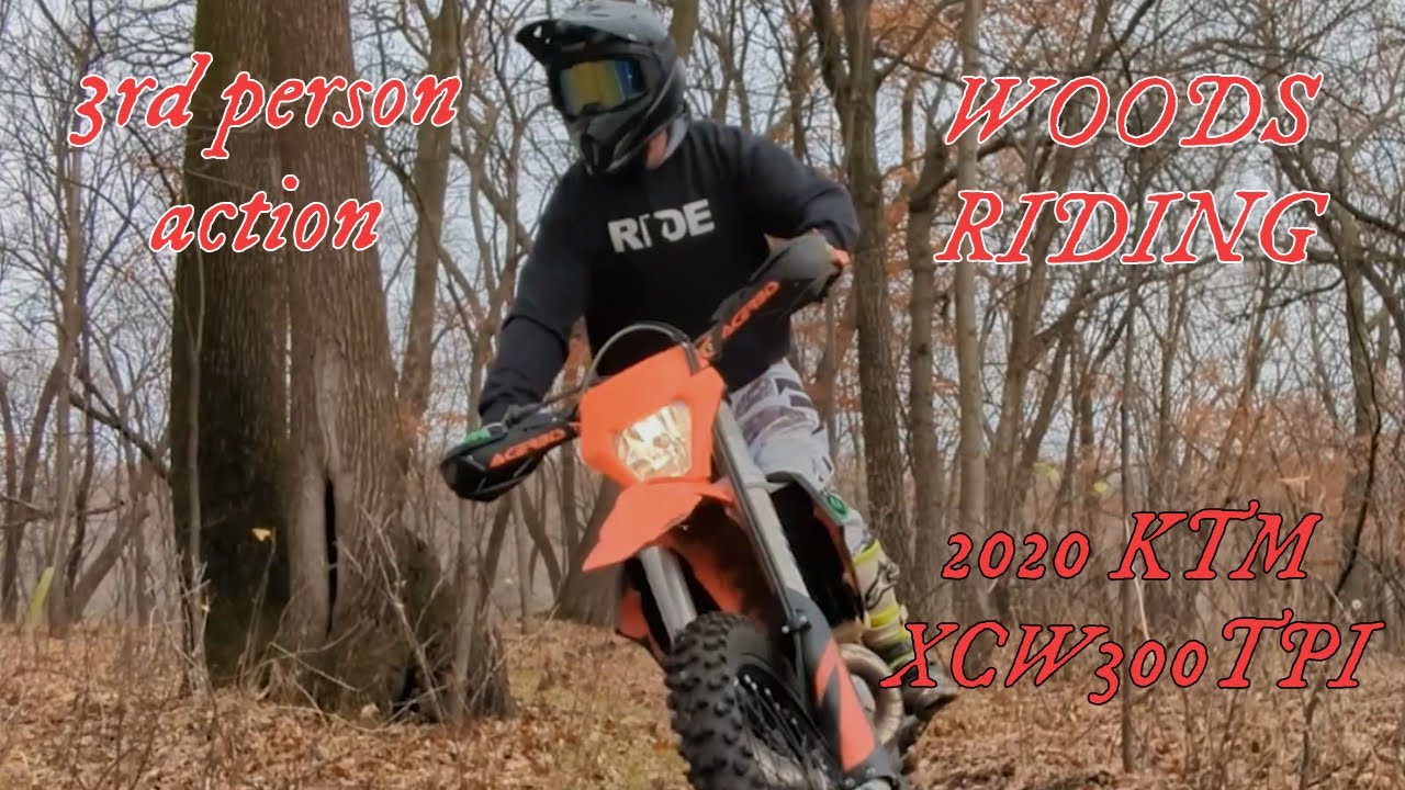 Fall Singletrack Woods Riding - YouTube