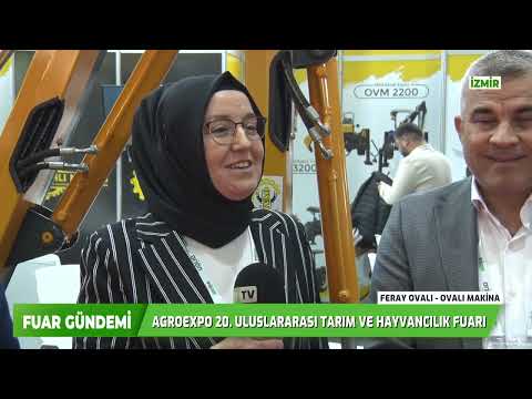 OVALI MAKİNA - AGROEXPO 20. İZMİR TARIM FUARI, MUSTAFA OVALI