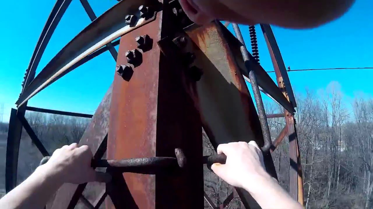 Climbing in Windsor | Climbing an Electrical Tower - YouTube