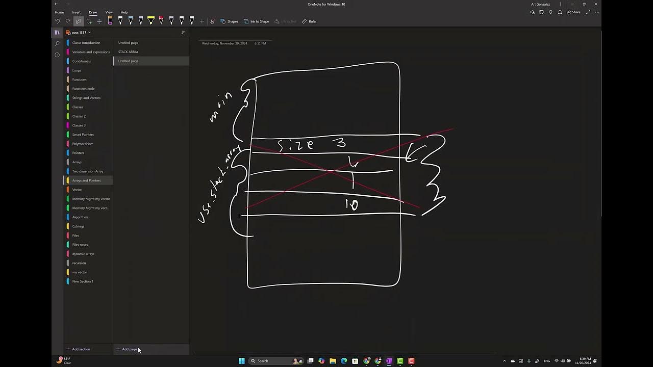 112024 COSC 1337 C++ Memory issues: memory leak and dangling pointers - YouTube