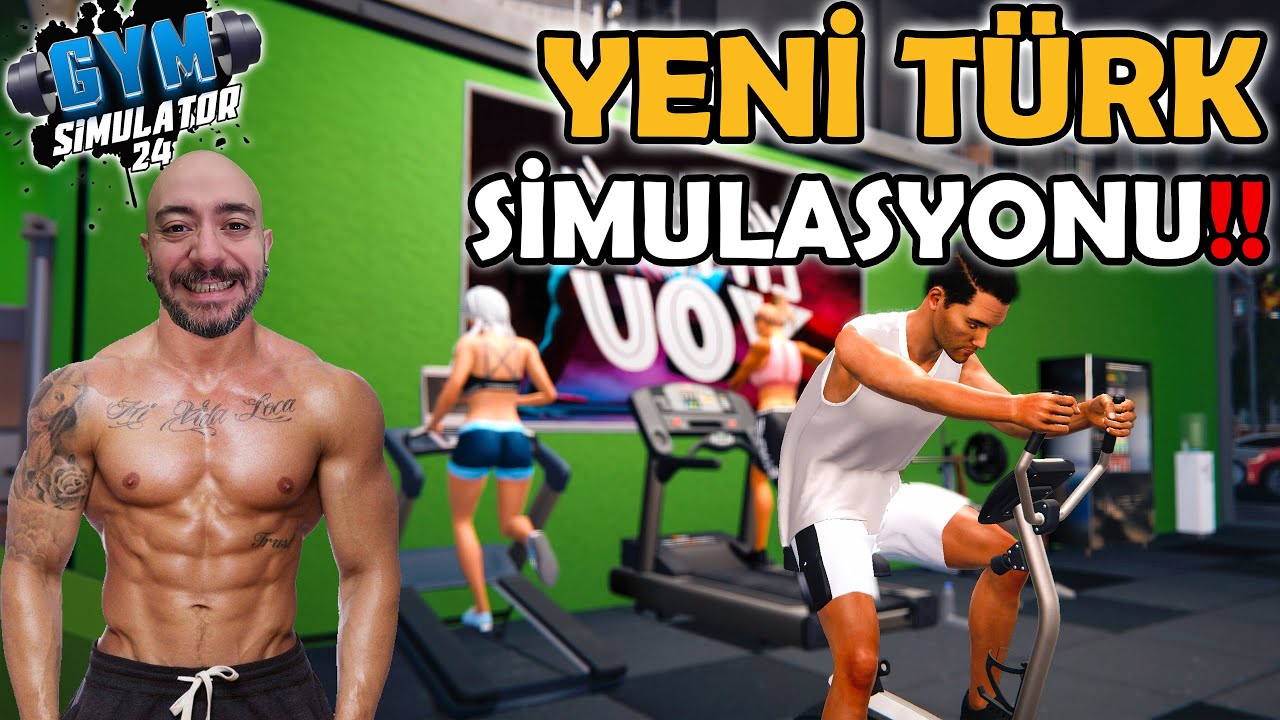 Yeni Türk Yapımı Simulasyon Oyunu Çıktı !! Spor Salonu Kuruyoruz | Gym ...