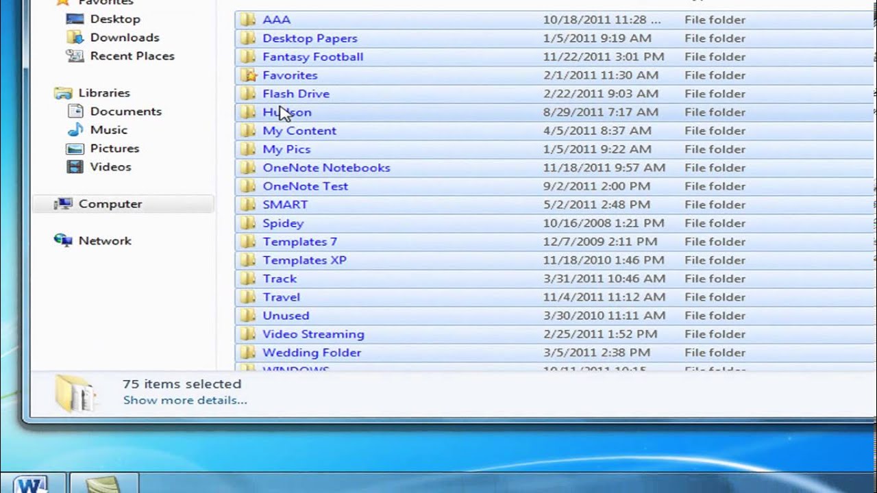 Your H drive is Full - YouTube