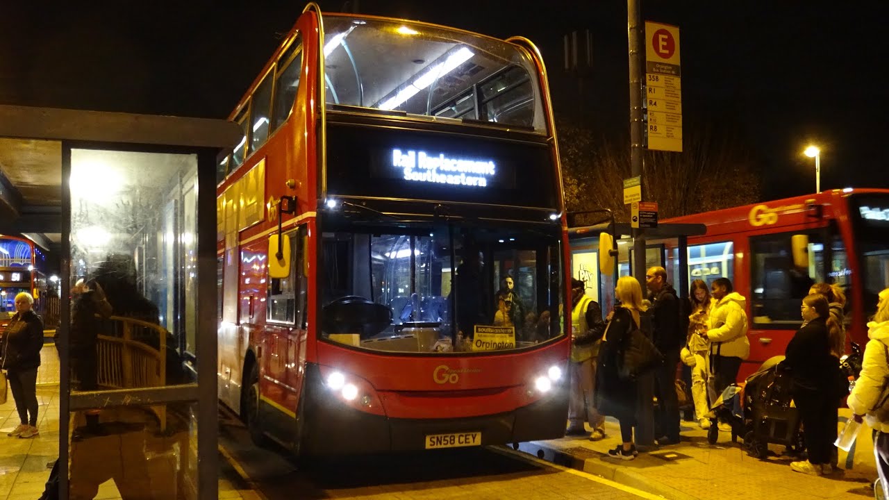 Southeastern Rail Replacement EN11 SN58CEY - YouTube