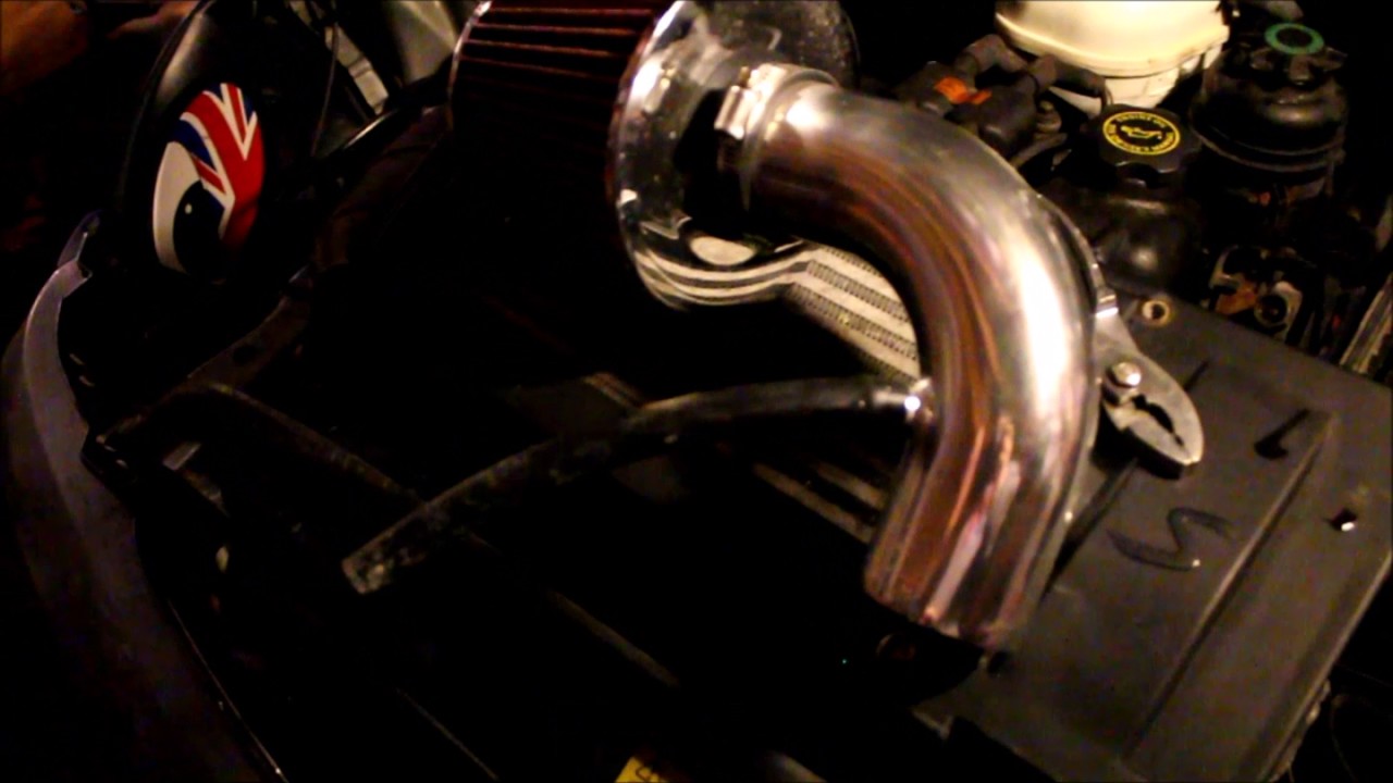 mini cooper intake install - YouTube
