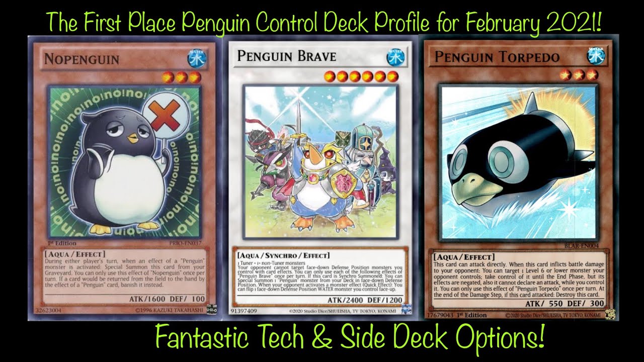 The First Place Penguin Control Deck Profile for February 2021 ...