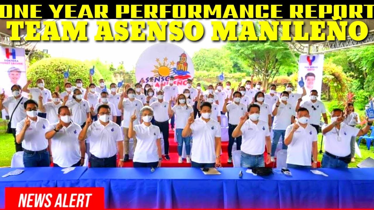 MANILA | ONE YEAR REPORT |TEAM ASENSO MANILEÑO || CONGRATULATION MAYORA ...