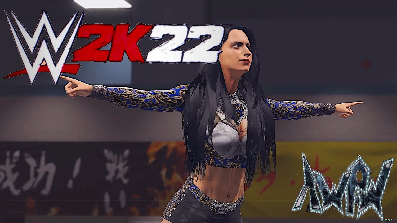 TOP mOVES of Gaia Grace Girace | WWE2K22 AWPW - YouTube