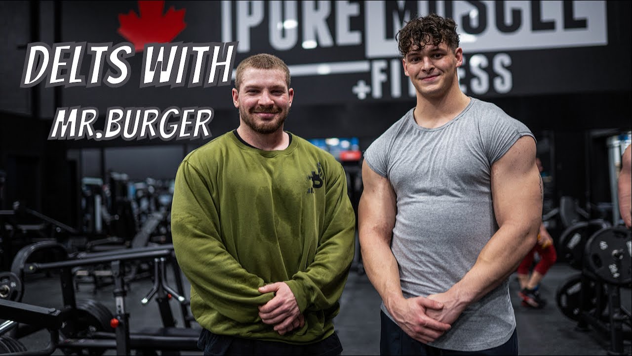 SHOULDER WORKOUT WITH MARK BURGER | I'VE NEVER TRAINED THIS HARD BEFORE - YouTube