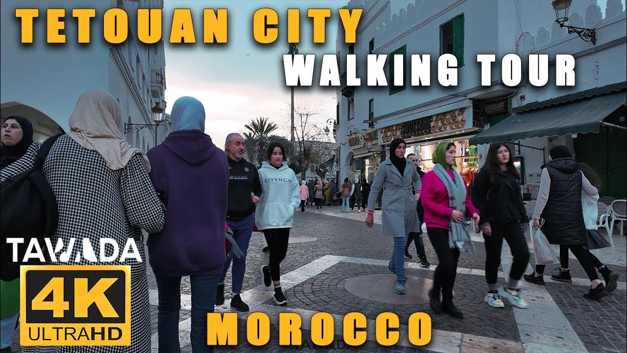 Tetouan 2024 city walking tour (Morocco 4K UHD) - YouTube