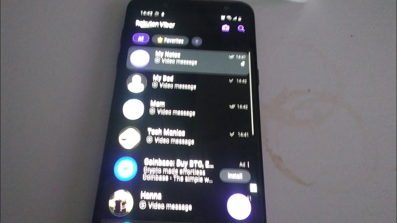 how to use viber on your SAMSUNG phone - YouTube