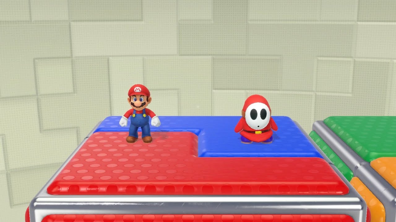 Super Mario Party Minigames Mario, Shy Guy, Dry Bones, Luigi - YouTube