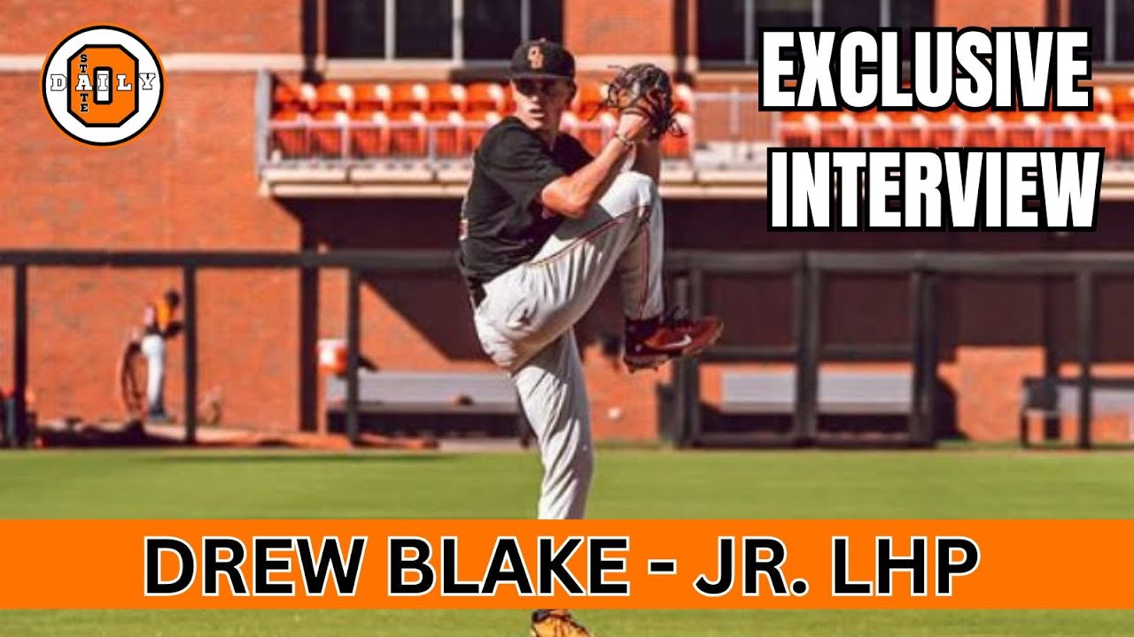 Drew Blake, OSU LHP Joins OState Daily - YouTube