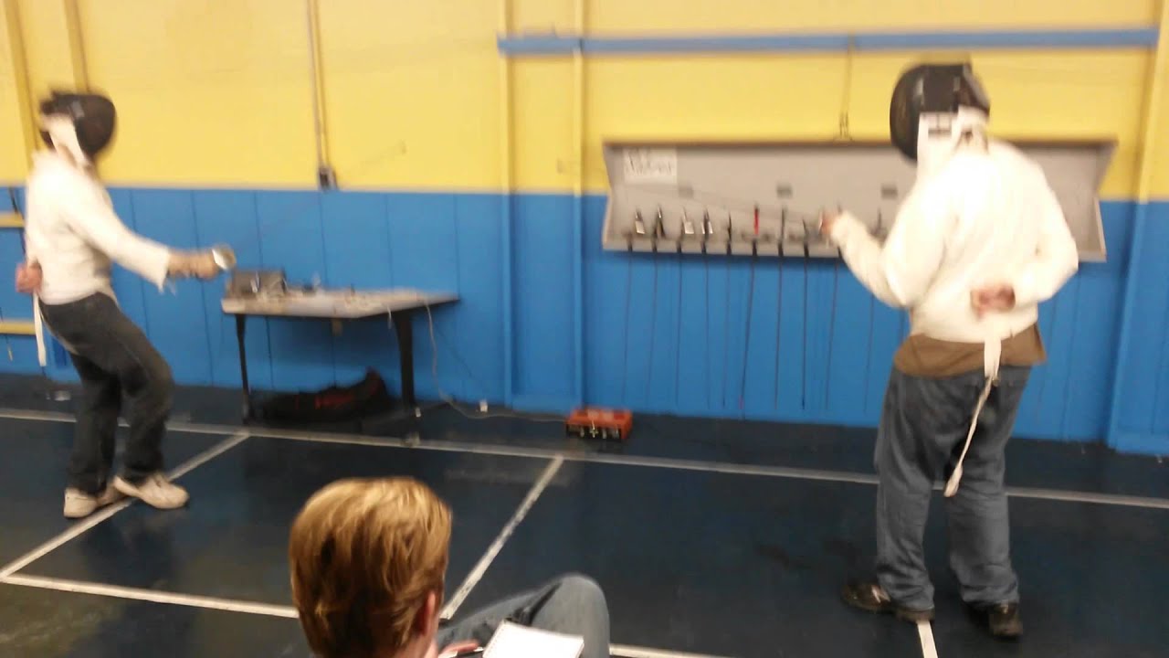 Murray State Fencing Club: King of the Hill Part 1 - YouTube