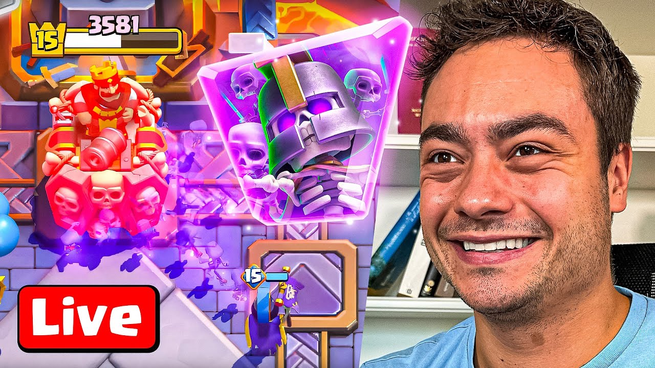Live Nieuwe Skarmy Evolution Decks Testen op Clash Royale!! - YouTube