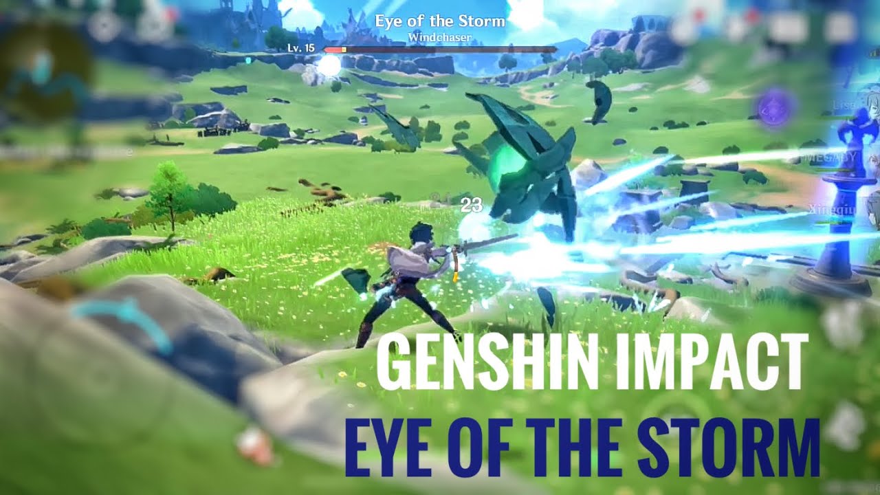 EASIEST & FASTEST WAY TO DEFEAT EYE OF THE STORM | GENSHIN IMPACT - YouTube