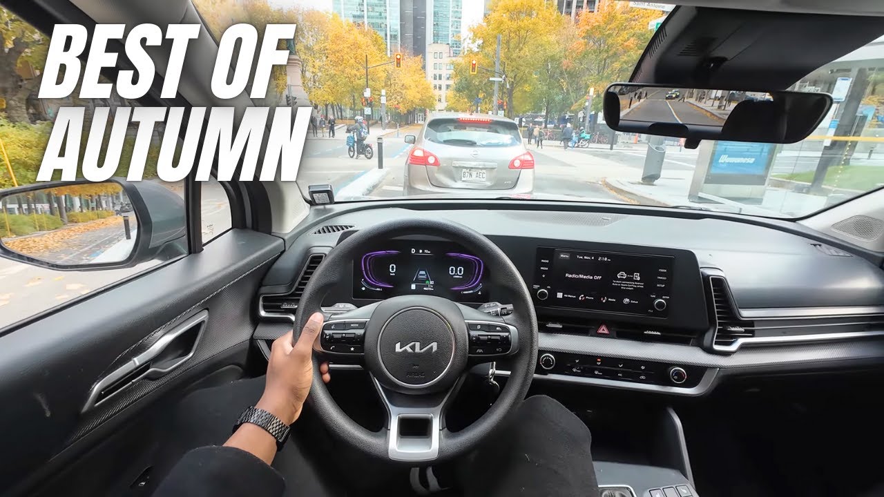 BEST OF AUTUMN 2025 | ASMR POV Drive | 2024 Kia Sportage | Smooth ...