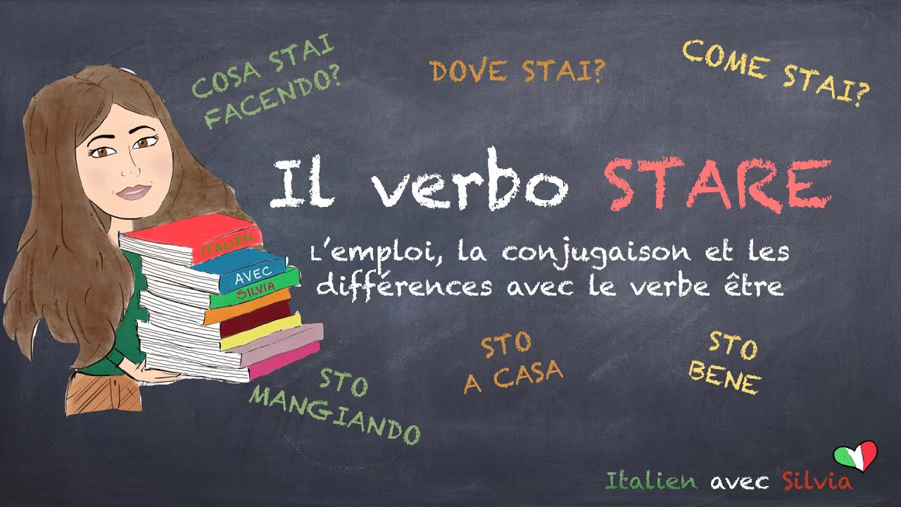 🇮🇹 Cours de grammaire italienne: le verbe “Stare” - YouTube