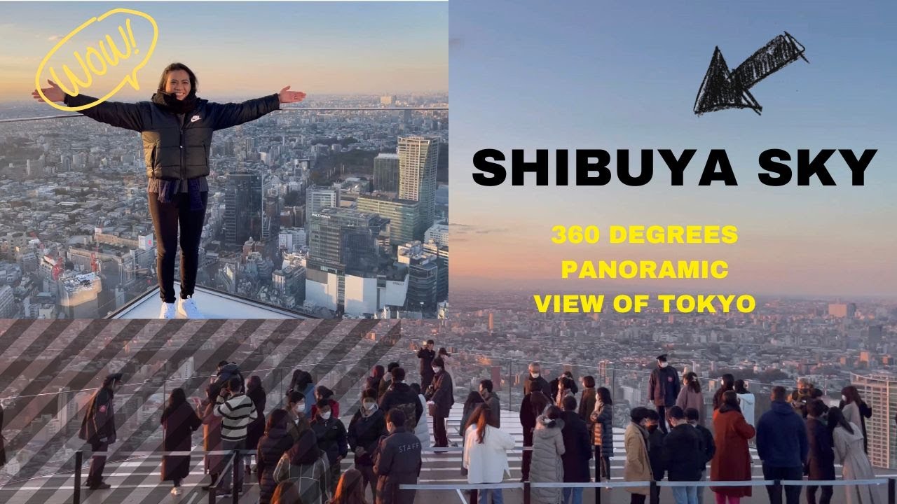 SHIBUYA SKY - Best 360 degree panoramic view of TOKYO - YouTube