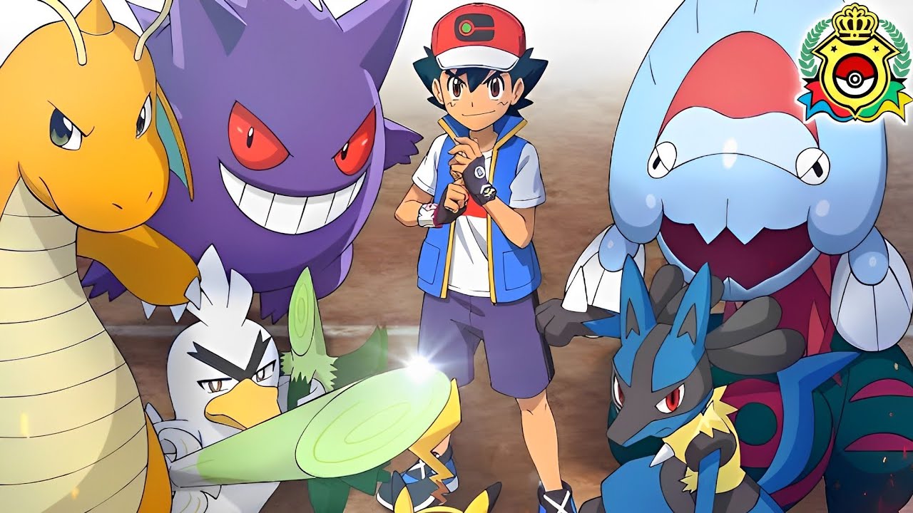 Ash Full New Pokemon Team Officially Confirmed In Pokemon Master League ...