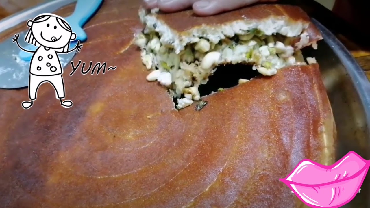 Homemade Qatayef with mix nuts | large size | recipe👇 - YouTube