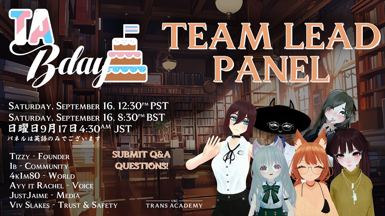 TA BDay: Team Lead Panel || Trans Academy VODs - YouTube