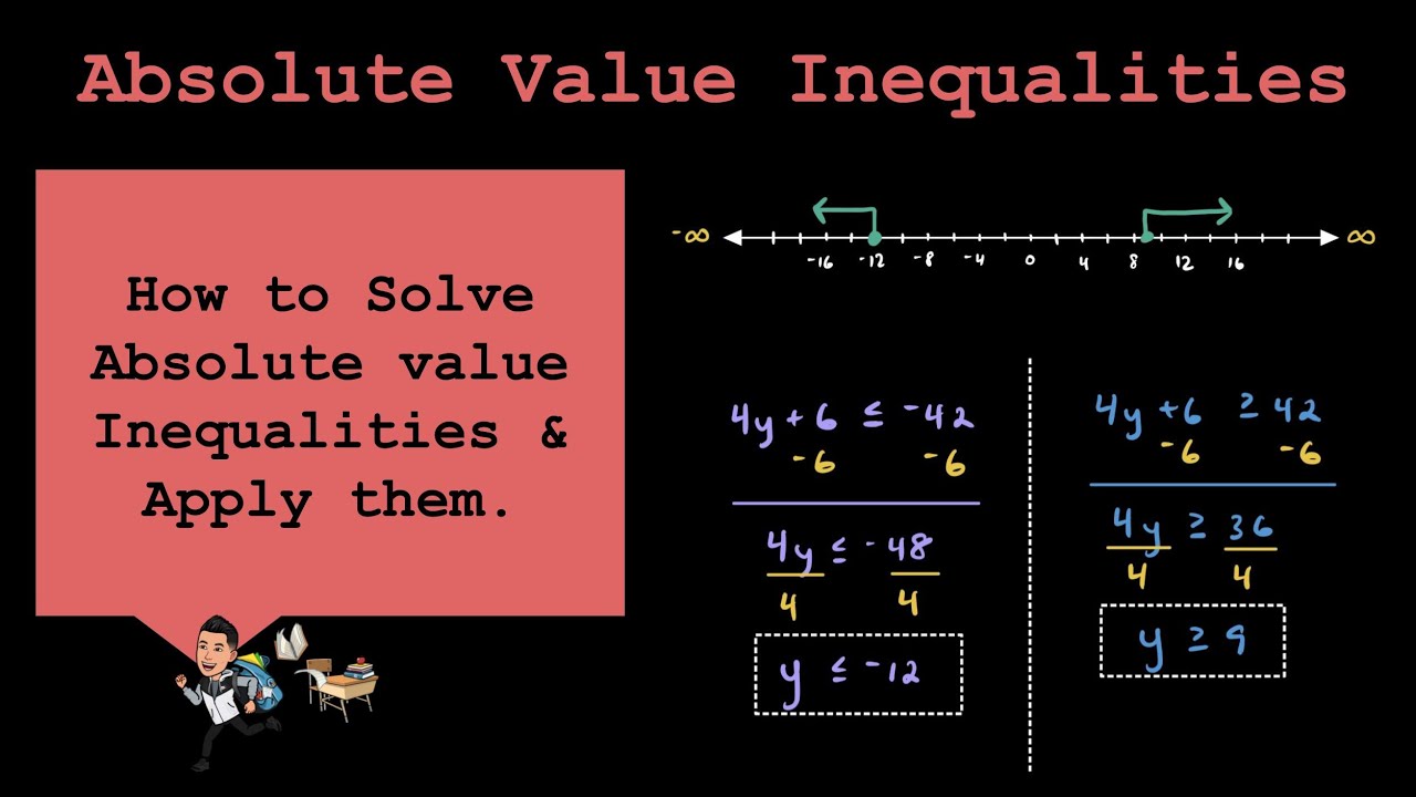 Algebra 1: How to Solve Absolute Value Inequalities - YouTube