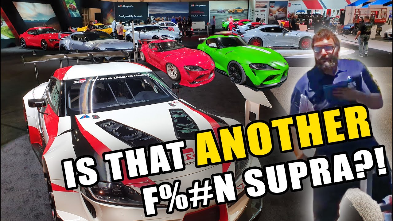 [HD] EVERY MK4 & MK5 SUPRA at SEMA 2019, jammed into one vid! Dude is ...