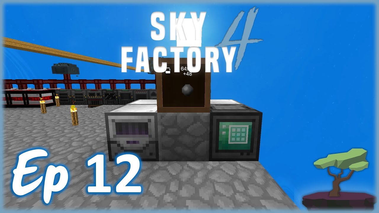 AUTOMATISATION DU LATEX | Minecraft Moddé - Sky Factory 4 | Ep# 12 ...